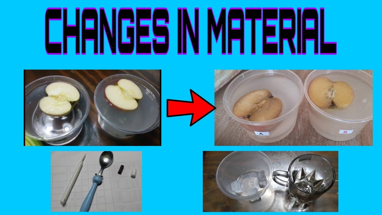 Changes in Material Part 2 - YouTube