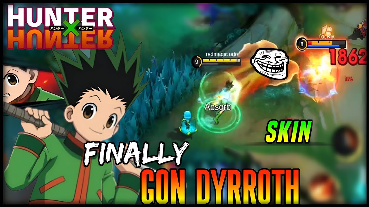 FINALLY NEW GON DYRROTH SKIN GAMEPLAY FREECSS IS HERE!😱 - MOBILE ...