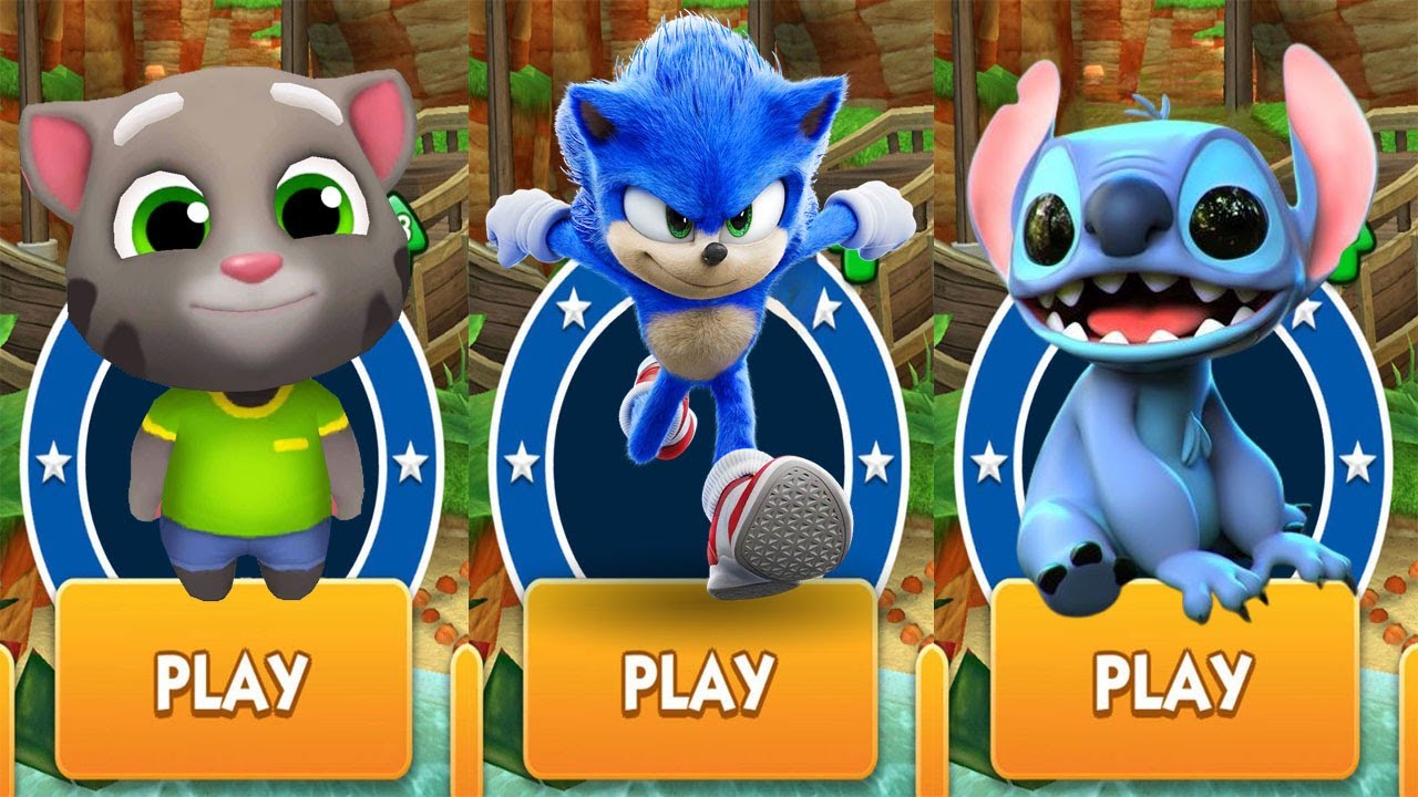 Stitch Run vs Sonic The Hedgehog vs All Bosses Zazz Eggman All ...