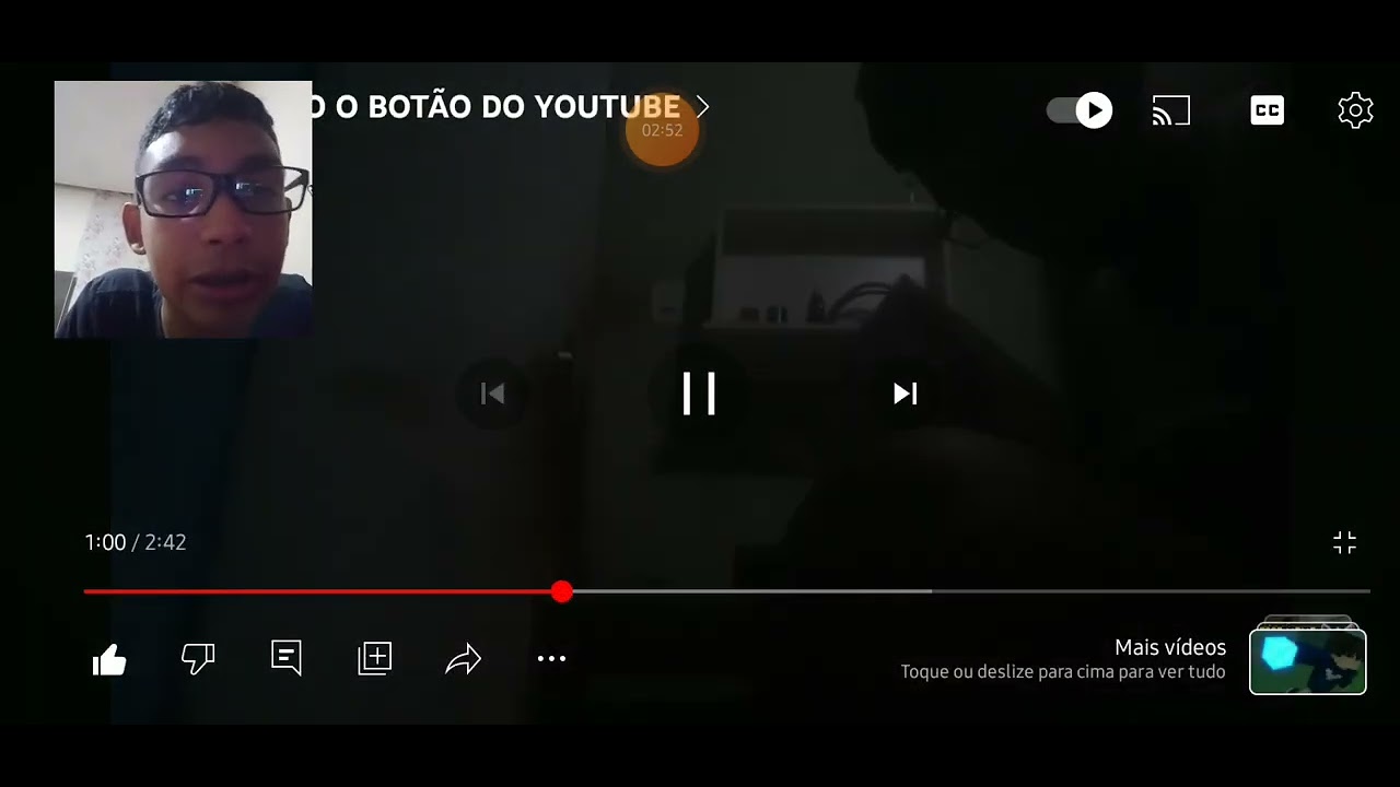 GRONI REAGE: CORTANDO O BOTÃO DO YOUTUBE ( GRONI PLAY ) - YouTube