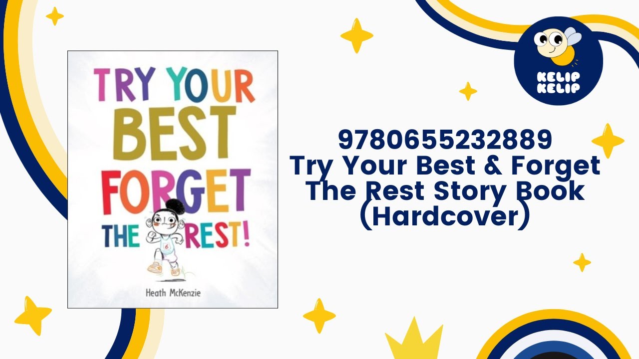 9780655232889 Try Your Best & Forget The Rest Story Book - YouTube