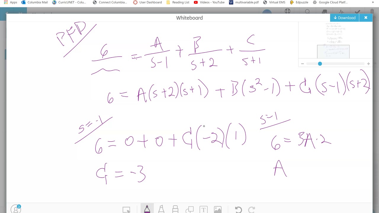 Laplace IVP - Example (8.3 #6) - YouTube