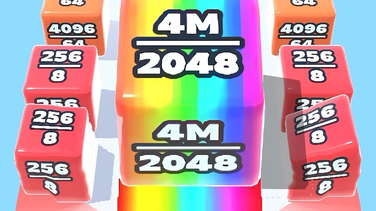 Jelly Run 2048 - All Levels Gameplay Walkthrough Android iOS New Update ...