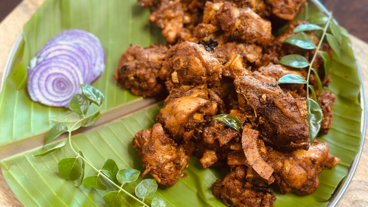ട്രിവാൻഡ്രം ചിക്കൻ പെരട്ടു പുതിയ രീതിയിൽ 😋😋 | Trivandrum Chicken ...