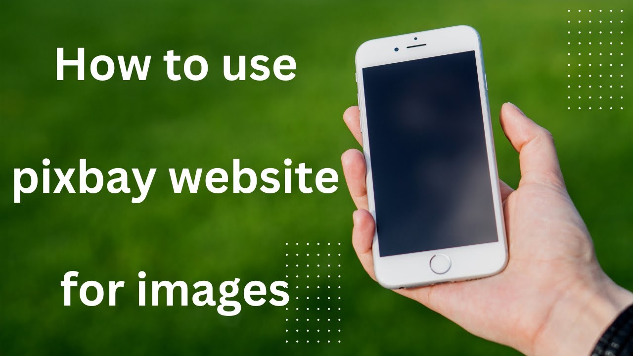 How to use pixbay website for images - YouTube