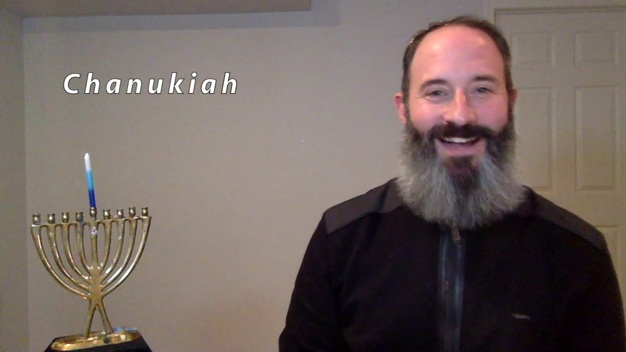Chanukiah Lighting, Blessings & Songs - YouTube