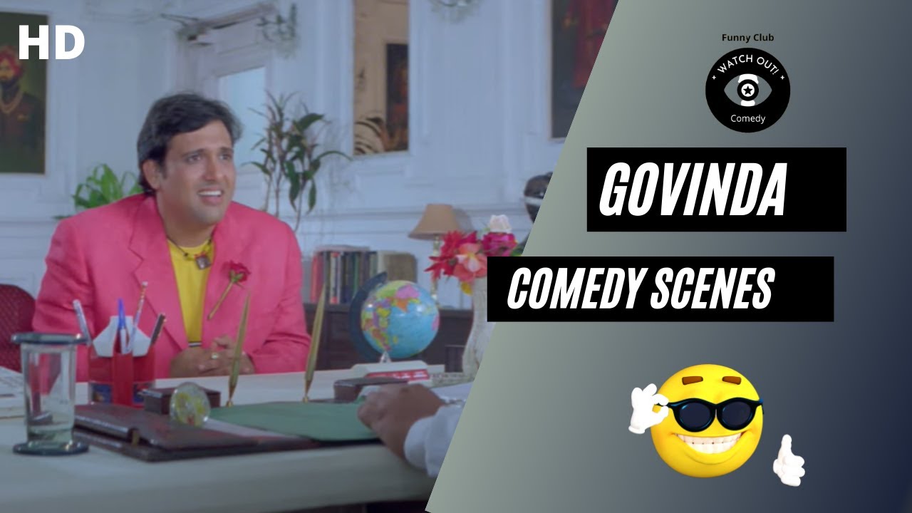 Govinda Comedy Scenes | Interview Scene | Johney Lever Comedy ...