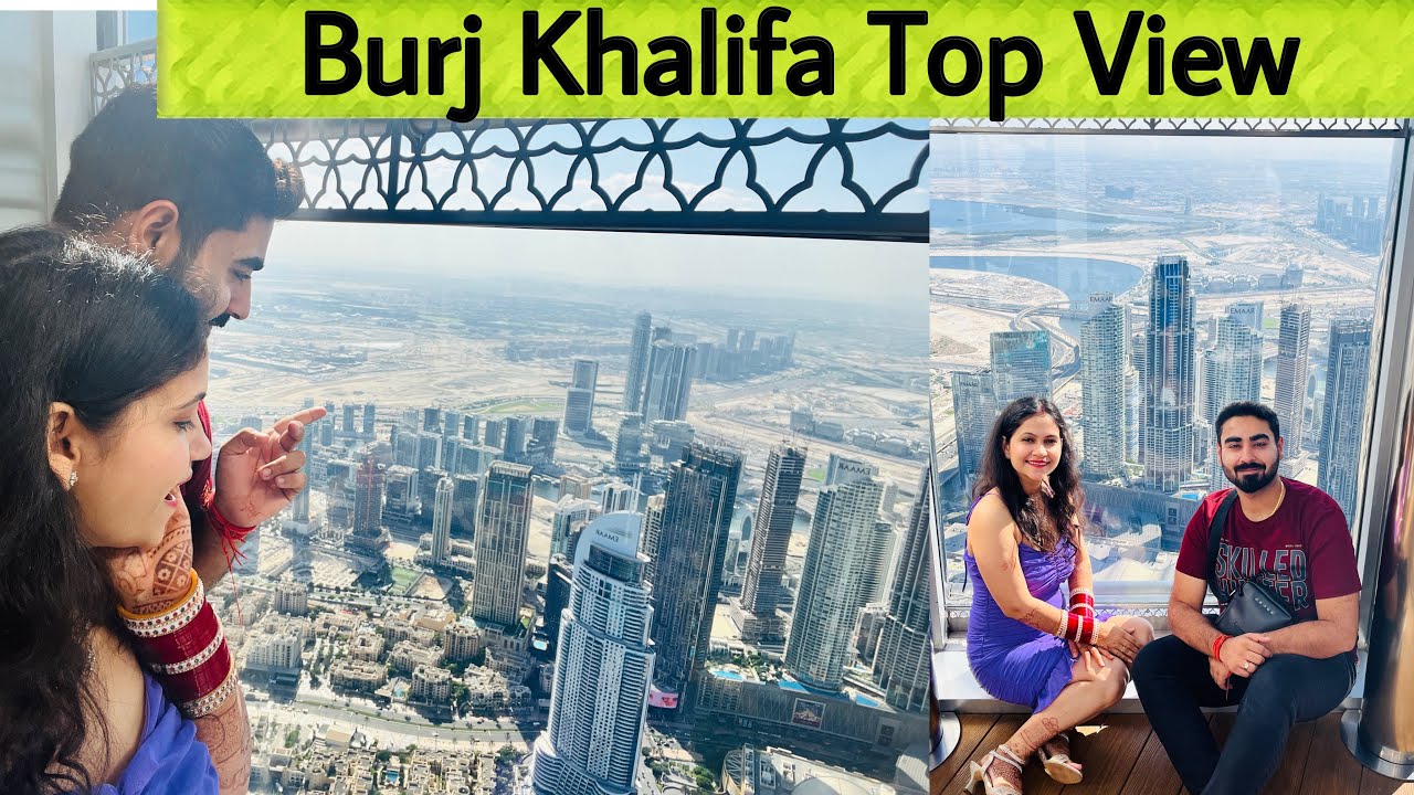 BURJ KHALIFA VIEW FROM TOP 😍 || Dubai tour|| - YouTube