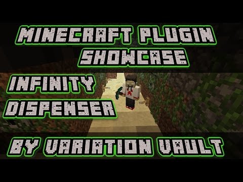 Minecraft Bukkit Plugin - Infinity Dispenser - Unlimited items in dispensers ! - YouTube