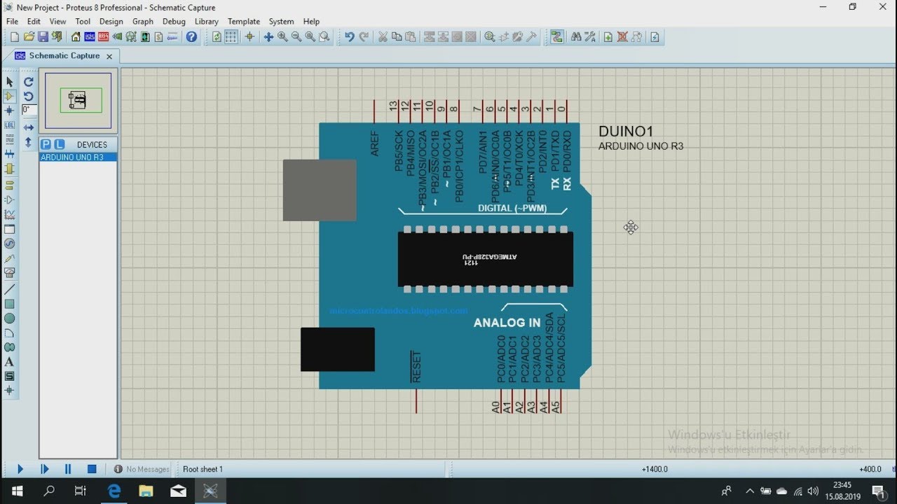 Proteus 8 Arduino Kütüphane Ekleme - YouTube