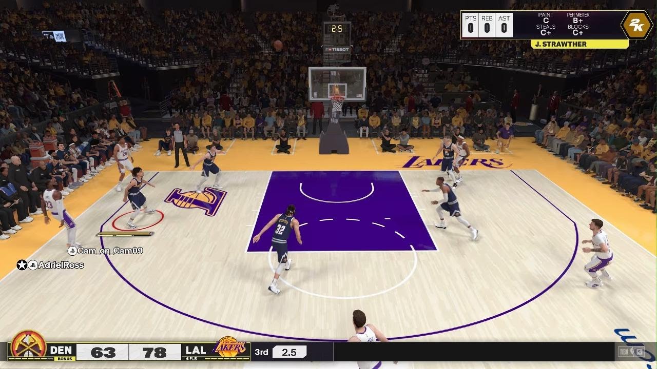 NBA 2K25 full court shot - YouTube