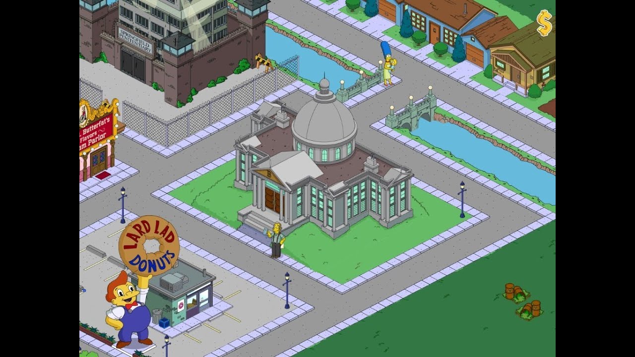 The Simpsons: Tapped Out - Burns Manor - YouTube