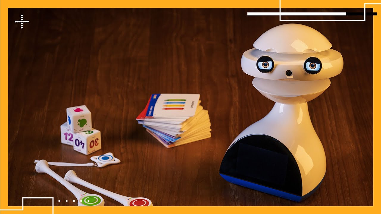 EMYS, a social robot for learning new languages - YouTube