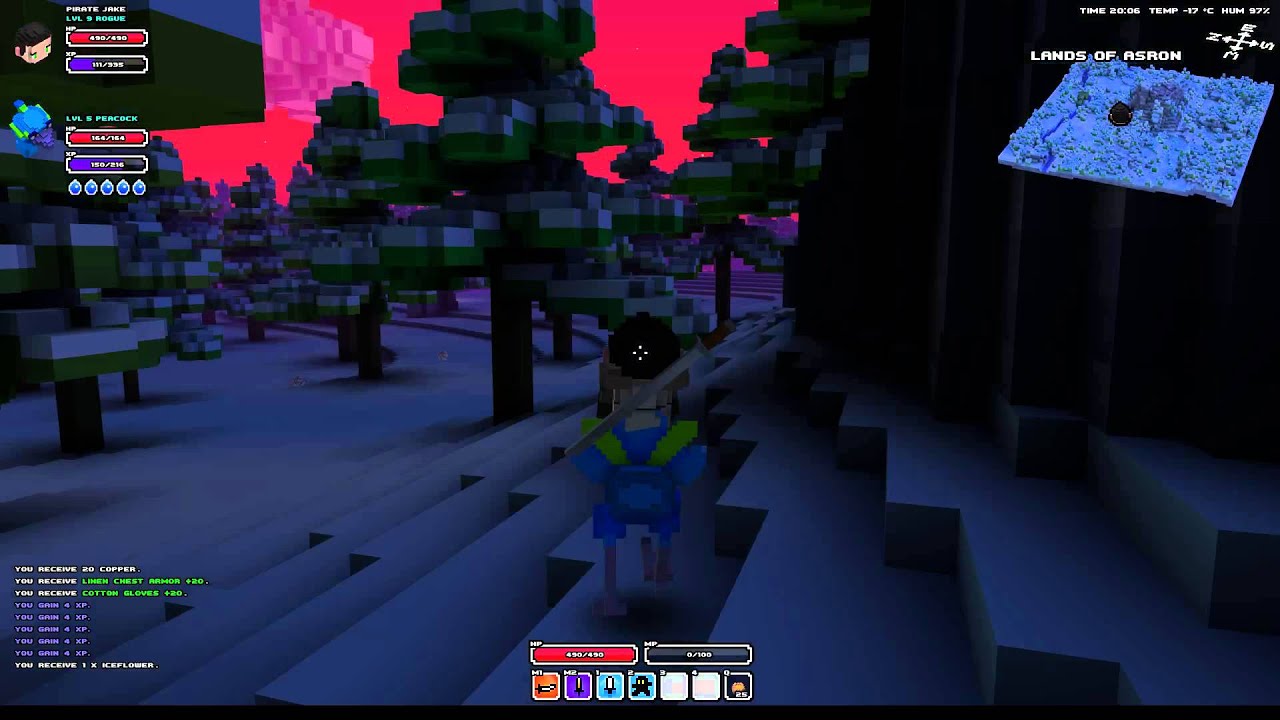 Cube World - Episode 10 - Catacombs Clear, on to Town! - YouTube