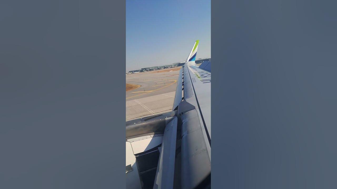 에어부산 인천공항 착륙 A321-neo BX155편 - YouTube