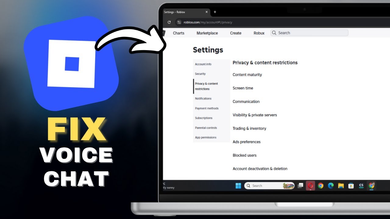 How To Fix Voice Chat Not Working In Roblox in SECONDS! - YouTube