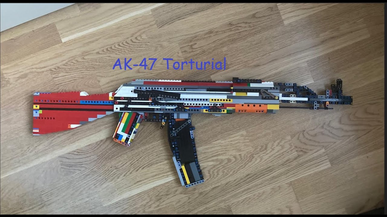 Lego AK-47 Tutorial (No audio) - YouTube