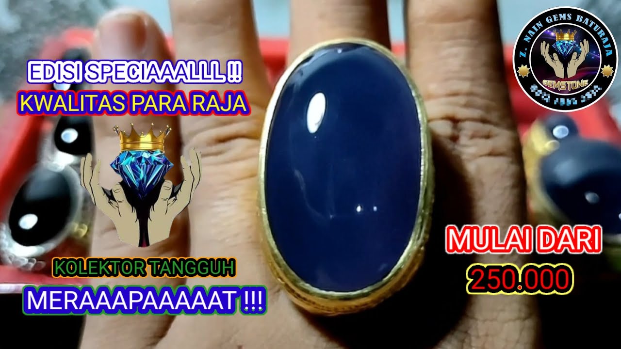 Batu akik Baturaja || Lapak batu akik murah meriah, biru langit ...