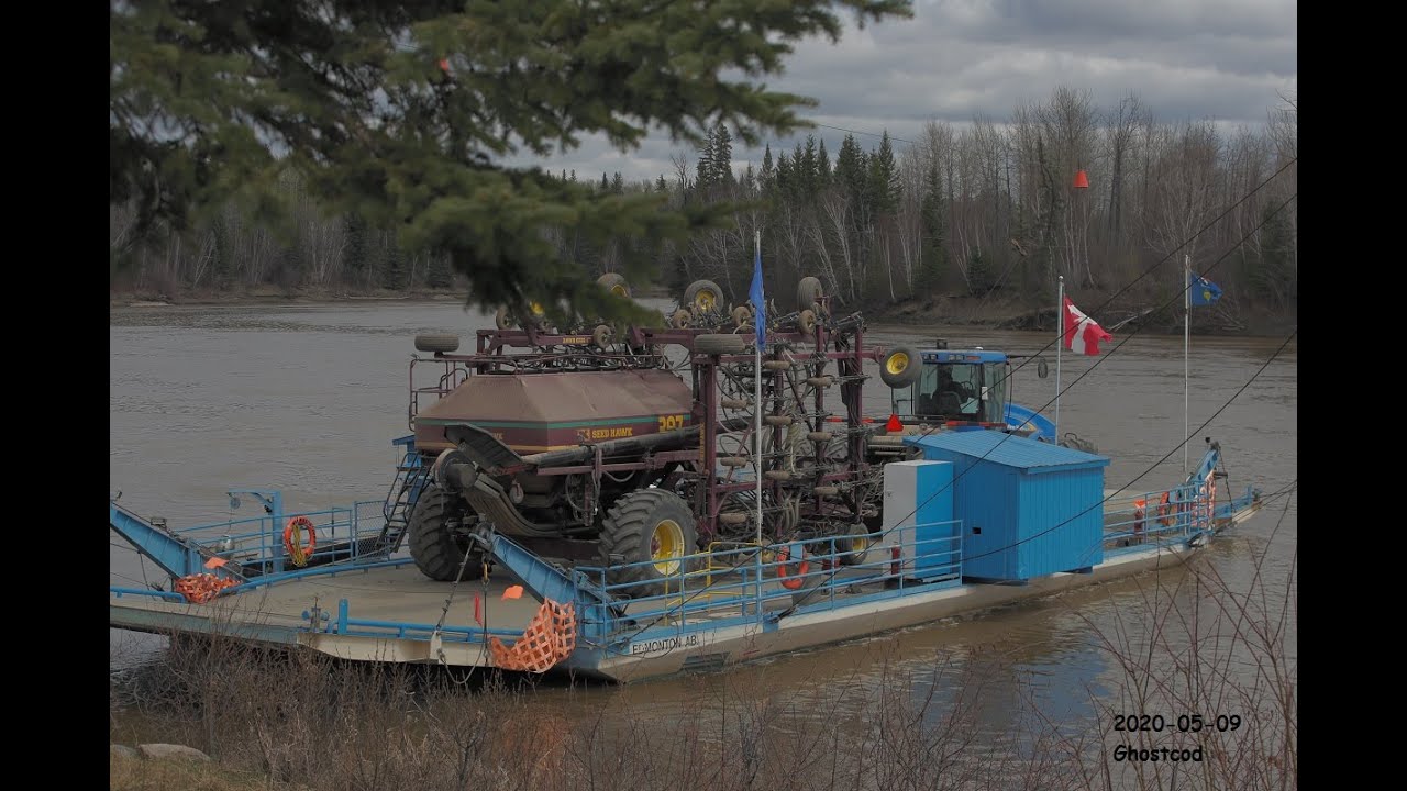 Klondyke Ferry, Vega Alberta - YouTube