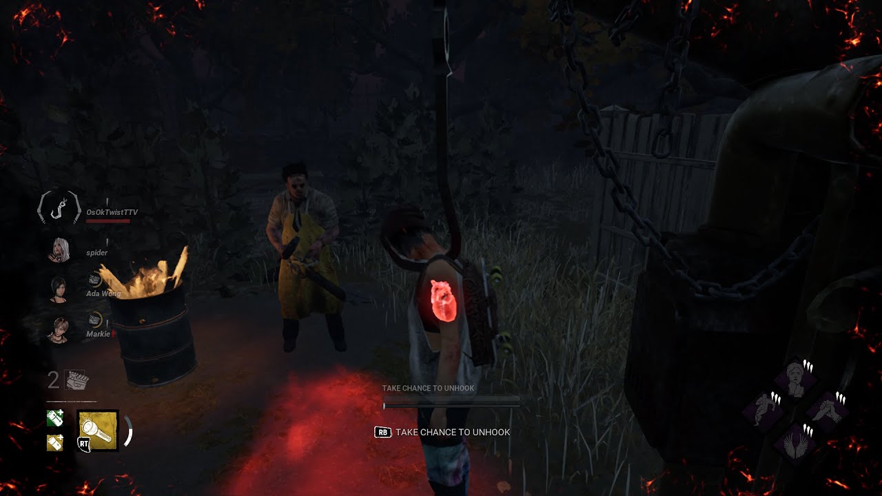 DBD... Face camping Bubba chase - YouTube