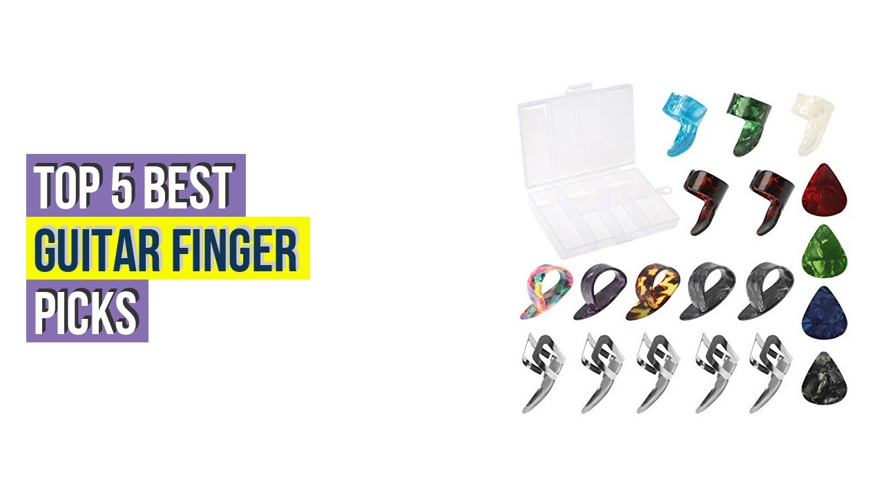 Top #5 Best Guitar Finger Picks Based On Scores - YouTube