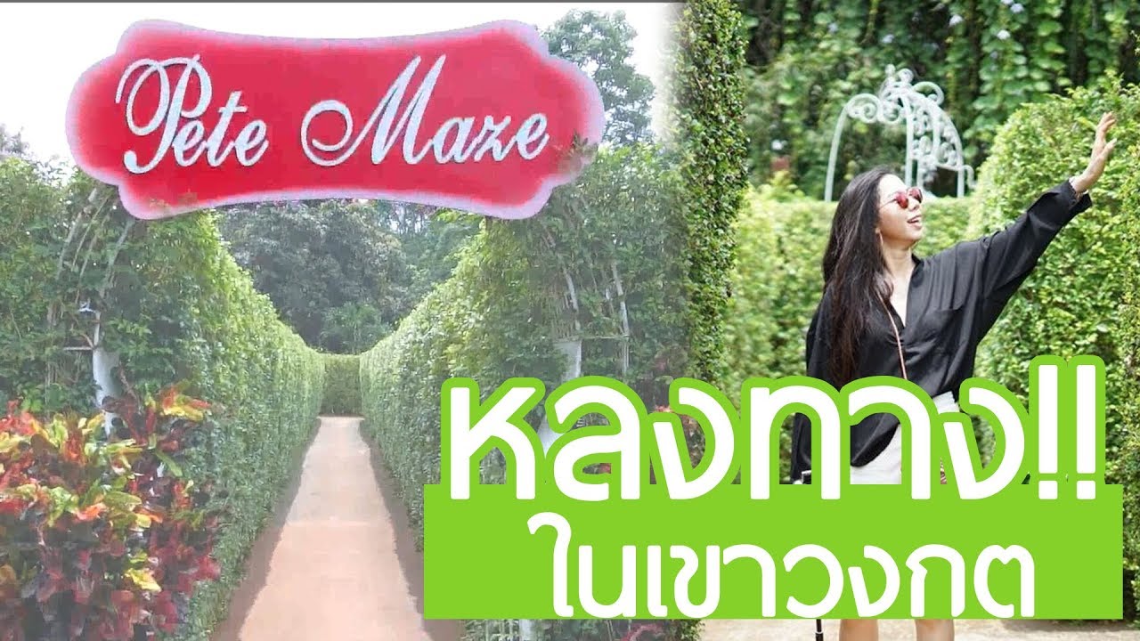 Vlog เที่ยวไทย - หลงทาง!! ในเขาวงกต @พิชญ์เขาวงกต (pete maze) เขาใหญ่ ...