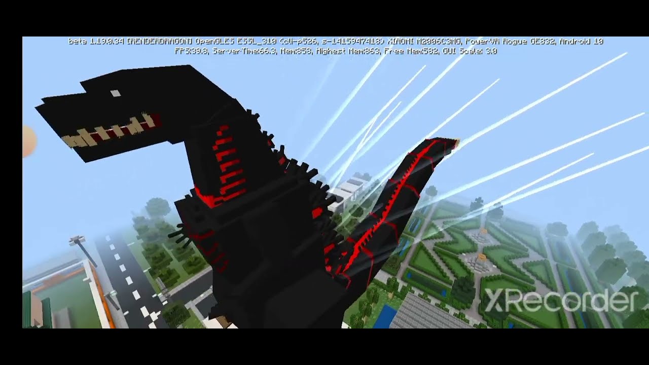 Shin Godzilla Part2 All Forms|Minecraft Bedrock - YouTube