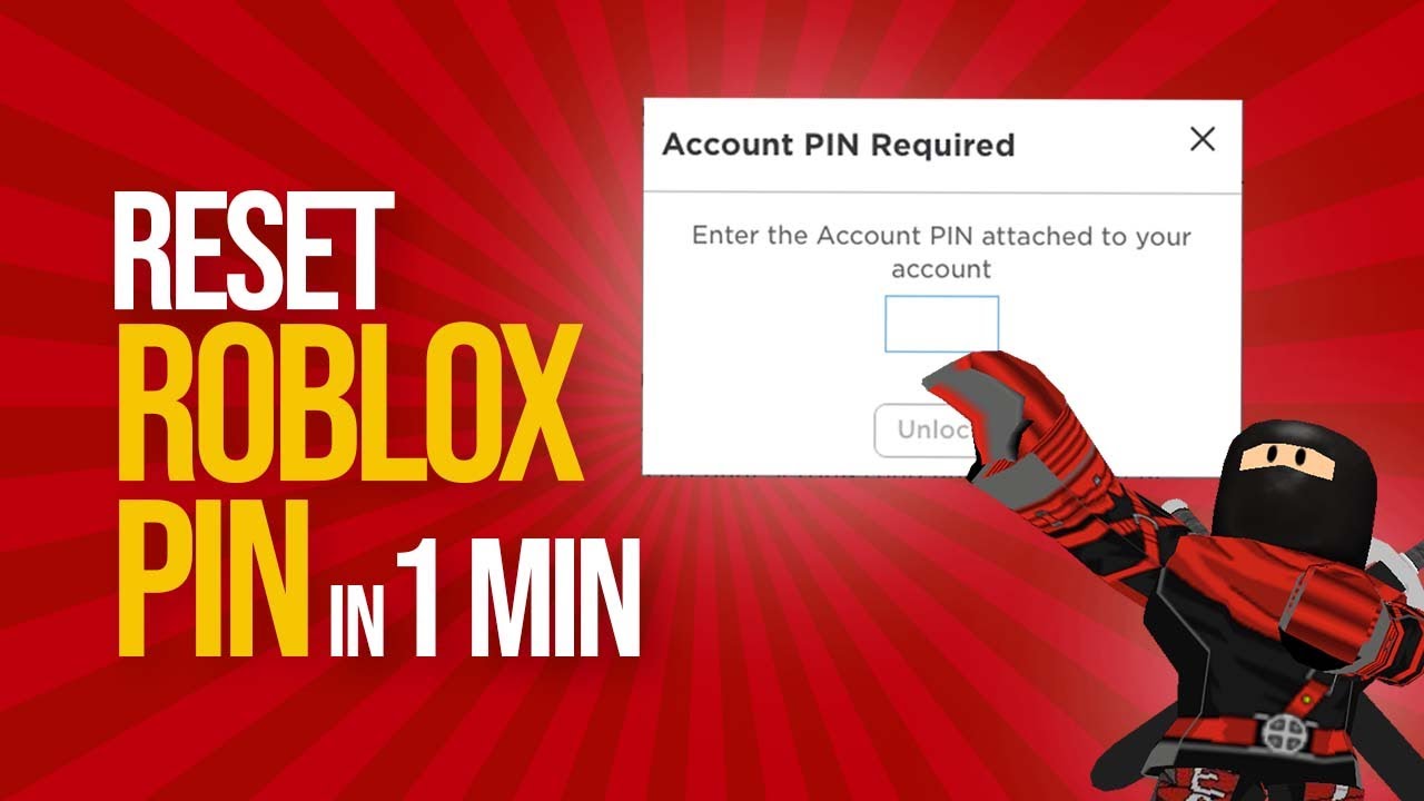 How to Reset Your Roblox Account PIN-code! - YouTube