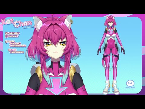 Live2D / VTuber Showcase : KatChan - YouTube