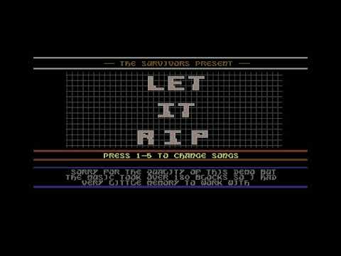 Let it rip by The Survivors, C64 demo 1988
