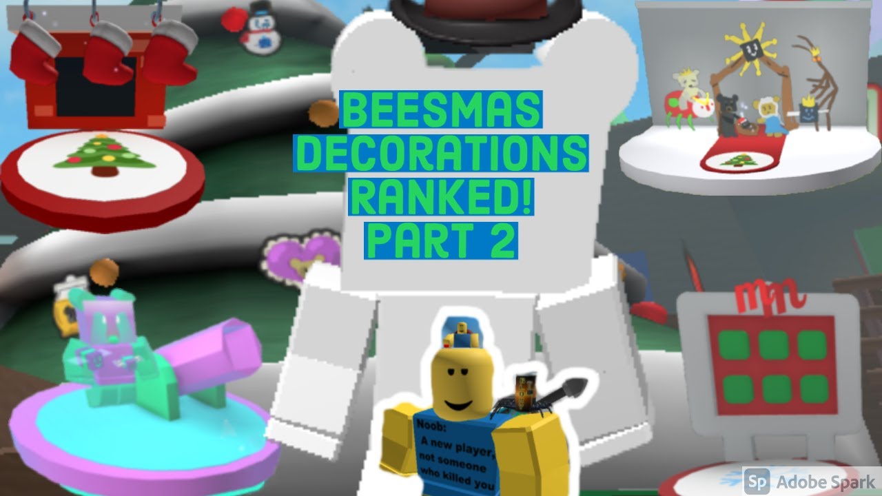 All Beesmas Decorations Ranked, Part 2! | Beesmas 2020 - YouTube