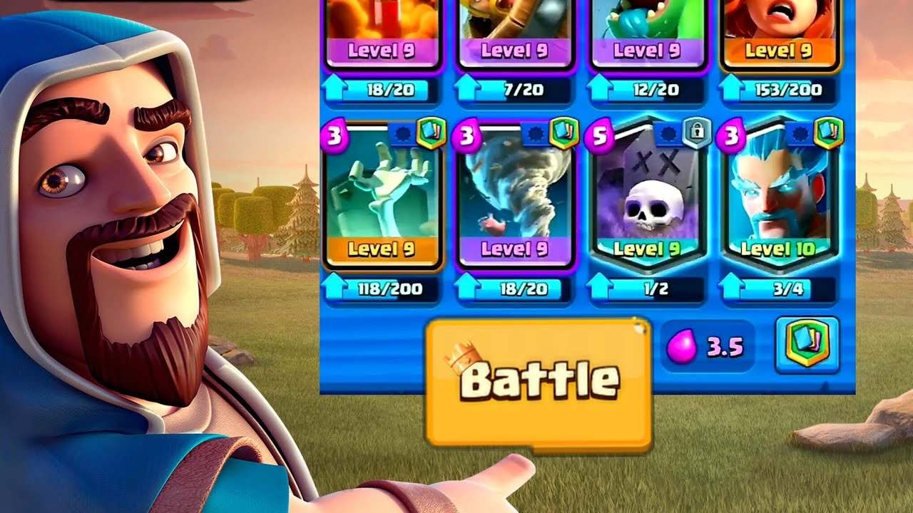 BEST SPLASHYARD DECK TO ESCAPE MID LADDER😱 - Clash Royal( without ...