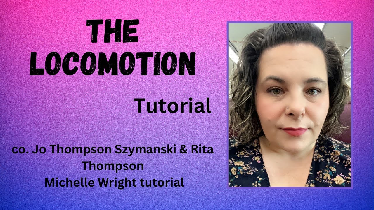 The locomotion line dance tutorial Beginner choreography by Jo Thompson ...