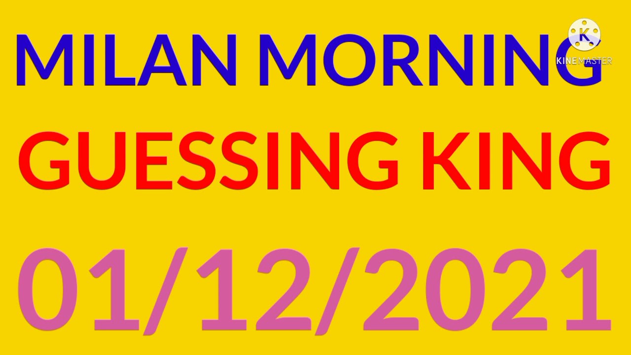 MILAN MORNING GUESSING KING | MATKA GUESSING TODAY | FIX MATKA GUESSING ...
