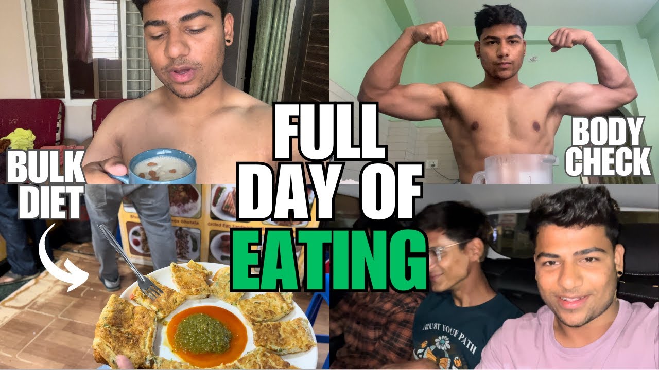Clean Bulking Diet | FULL DAY OF EATING 💪🏻 - YouTube