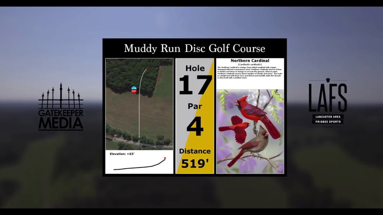 Muddy Run Disc Golf Course | Hole 17 Layout | Holtwood, PA - YouTube