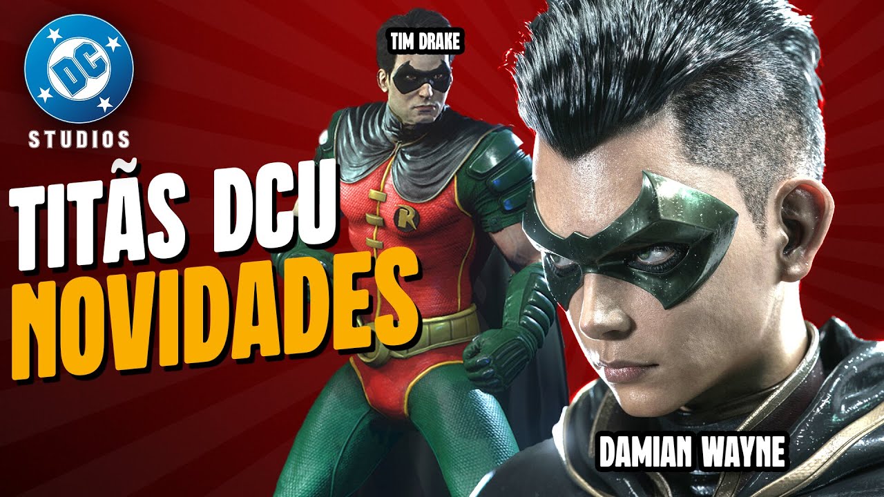 ISSO MUDA TUDO! JOVENS TITÃS DCU NOVIDADES + ROBIN TIM DRAKE e ...