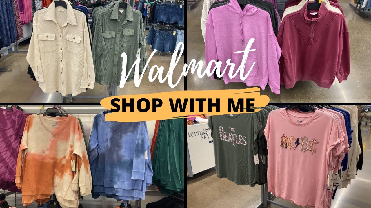 WALMART WOMEN’S CLOTHES SHOP WITH ME ️ WALMART FALL CLOTHING ️ WALMART ...