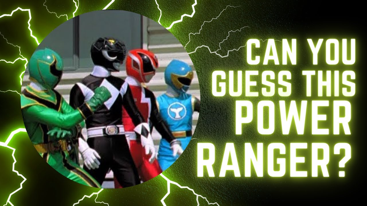 FAST Power Rangers Quiz - Guess This Power Ranger With 3 Clues! # ...