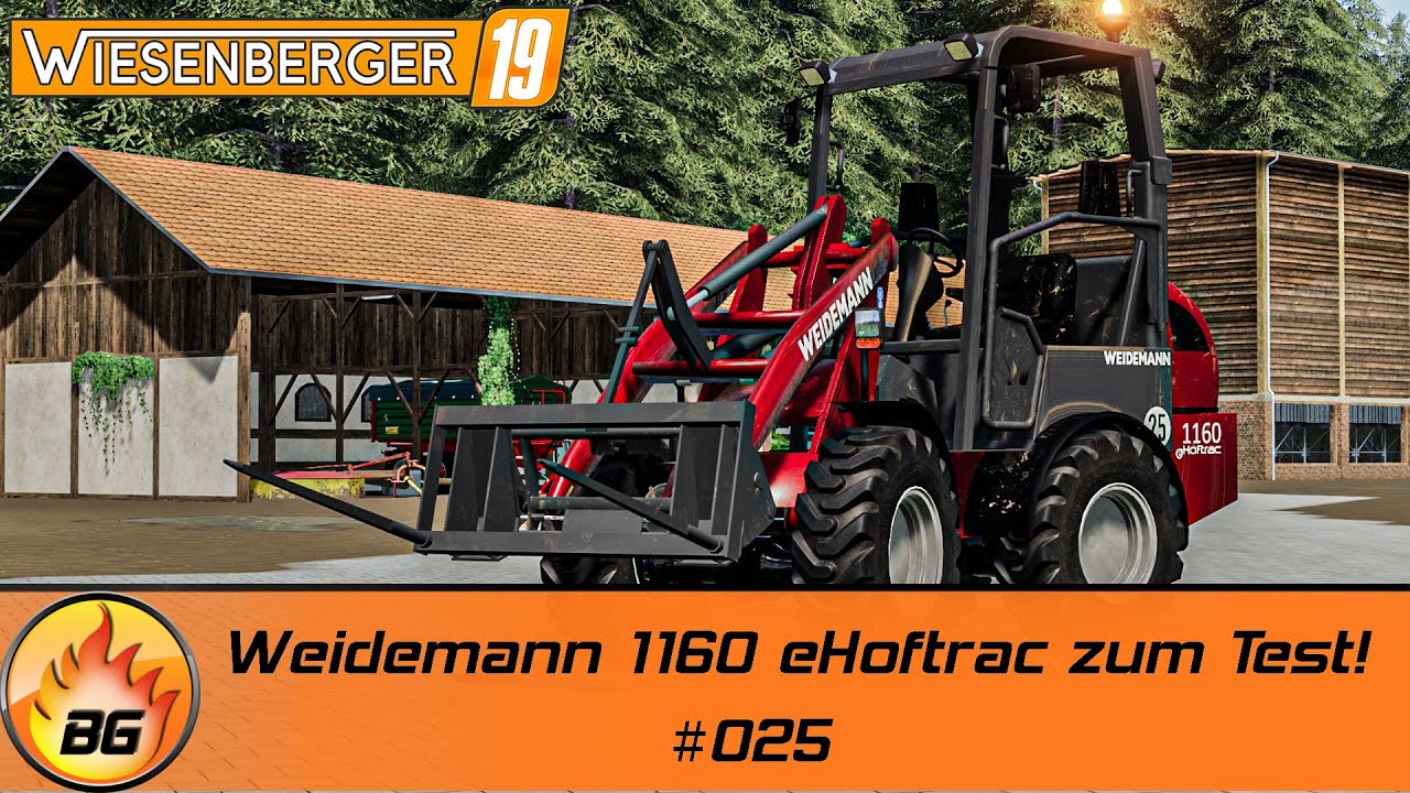 LS19 - Hof Wiesenberger #025 | Weidemann 1160 eHoftrac zum Test ...
