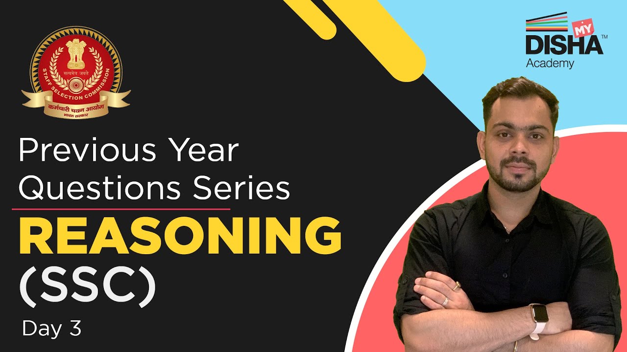 SSC REASONING |PART 03| SSC PYQ | PREVIOUS YEAR QUESTIONS SERIES | #ssc ...