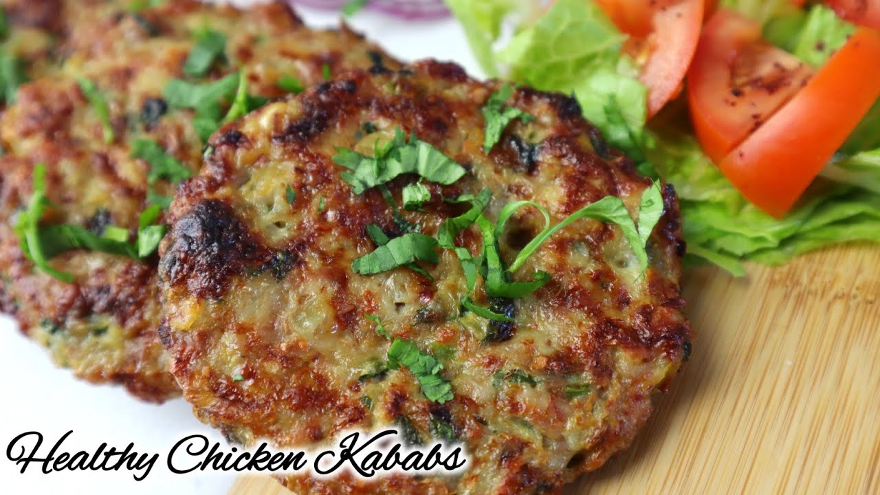 Healthy Chicken Kabab|Low Fat Chicken Kebab Recipe|Delicious Weight ...
