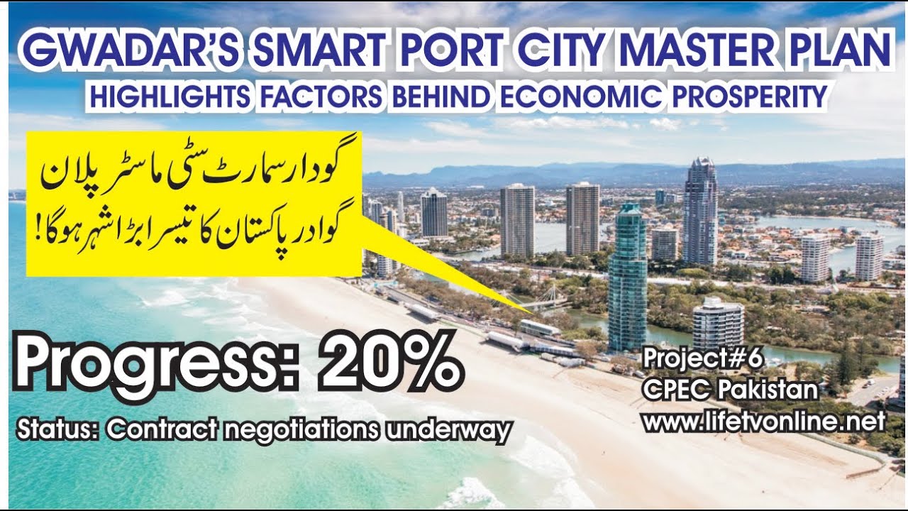 Gwadar Smart Port City Master Plan | Progress: 20% | Future Plans ...