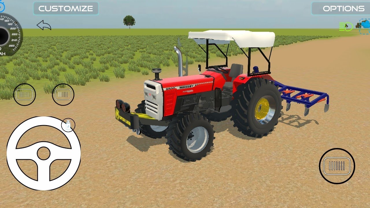 Top 3D Massy Tractor Farming Cultivator Game 2024||Massy Tractor With ...