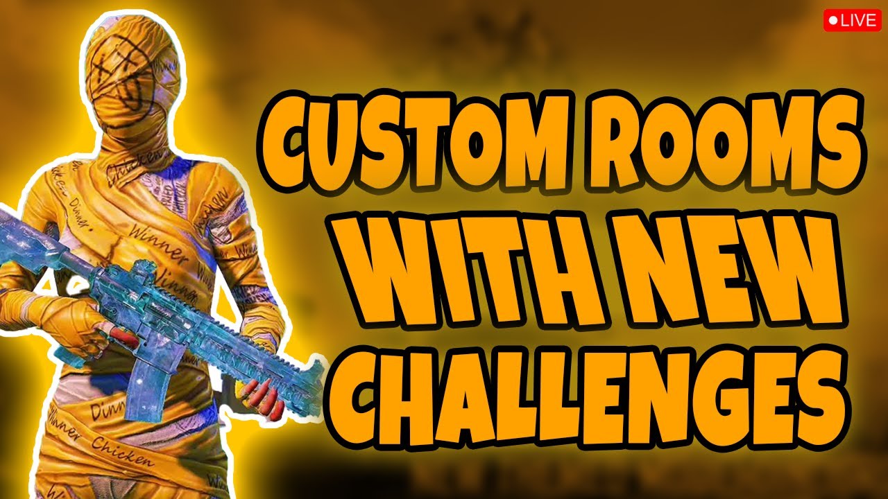 PUBG Mobile Live Custom Rooms | Competitive Tournament Practice | Ali ...