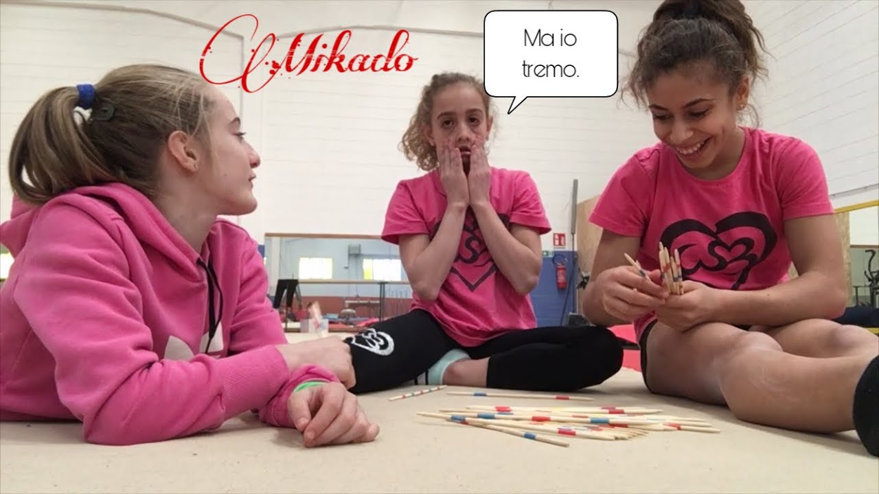 Mikado challenge, Le ginnaste del CSB, Ginnastica Artistica - YouTube