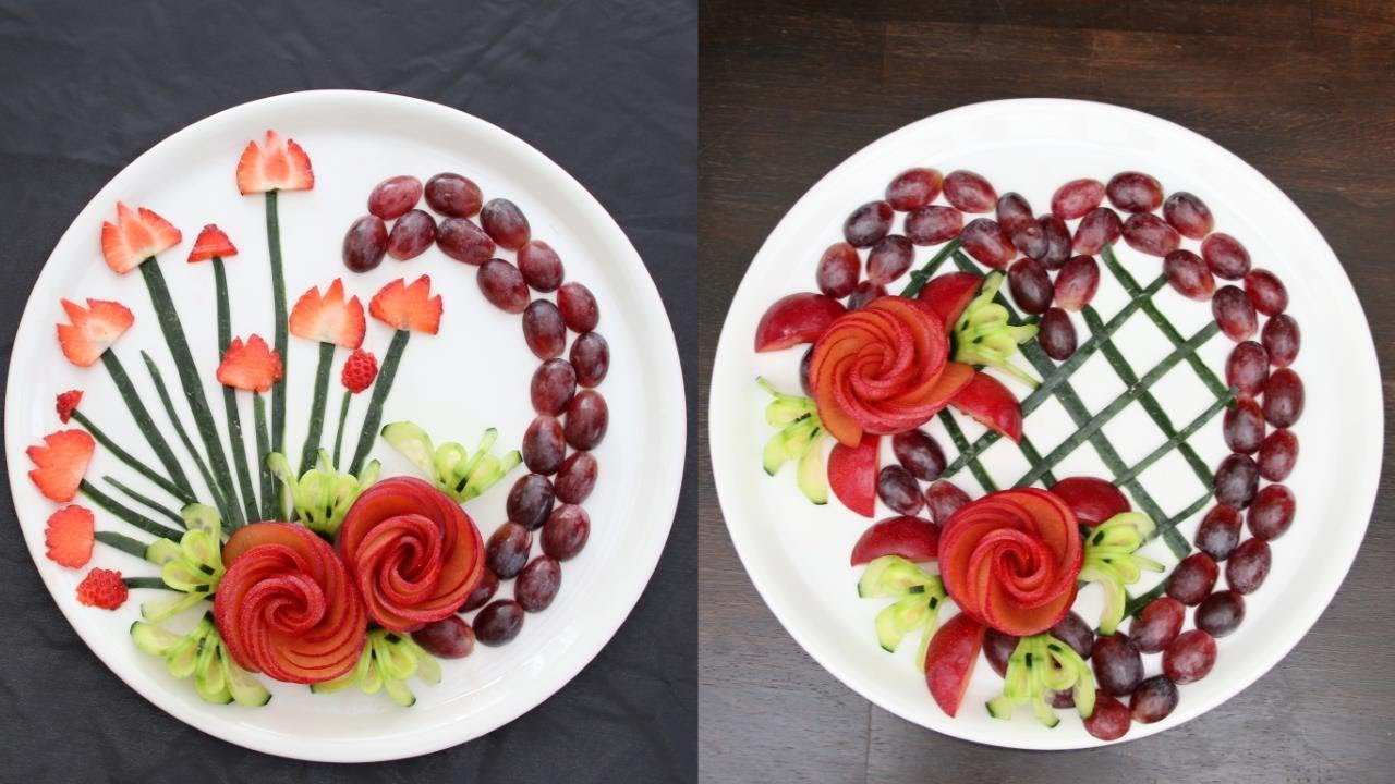 Hello Fresh Fruits Decorating - How To Make Delicious Fruits Sliced ...