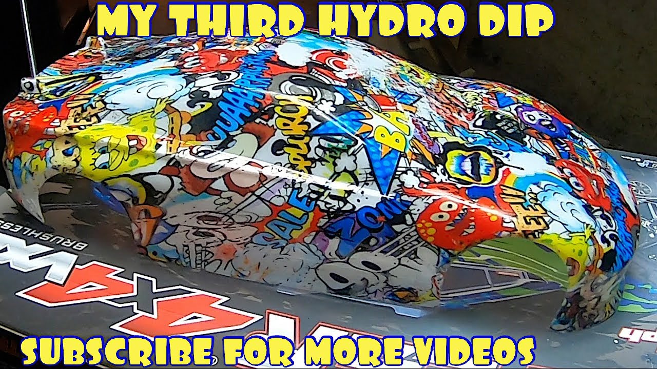 MY THIRD HYDRO DIP TOYOTA CELICA SPONGEBOB - YouTube