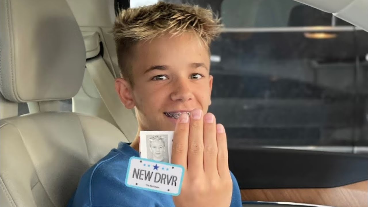 Driver Test On His 15th Birthday | Happy Birthday Rhett | Officially 15 ...