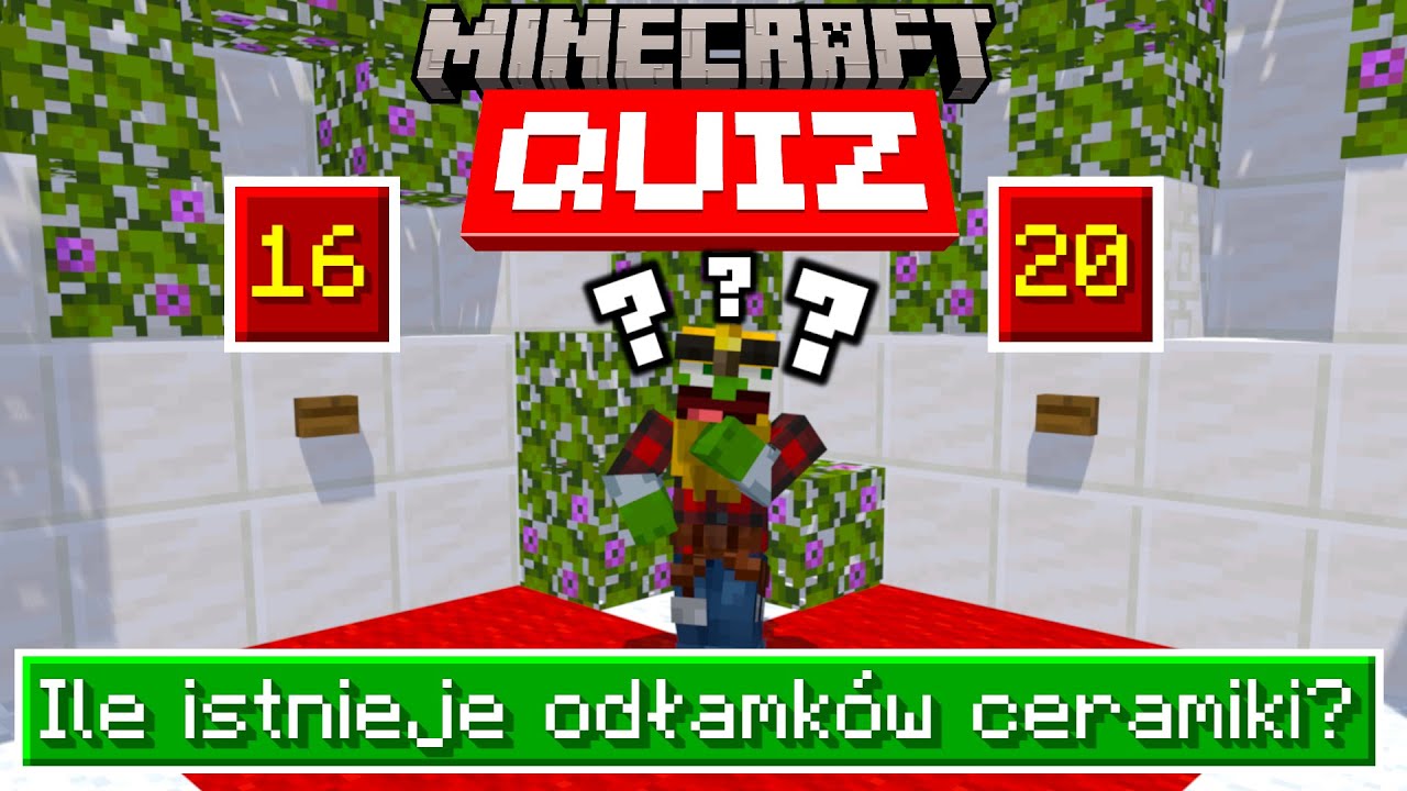 QUIZ o MINECRAFT 1.20! ILE PAMIĘTAM z AKTUALIZACJI TRAILS & TALES? PRZECHODZĘ MAPKĘ OD WIDZA ...